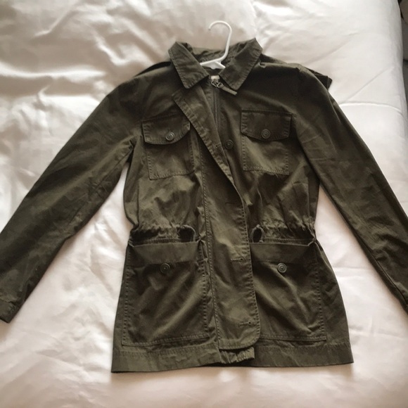 J. Crew | Jackets & Coats | J Crew Green Army Jacket | Poshmark